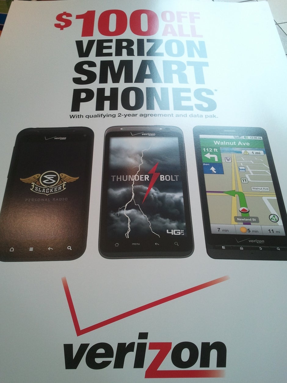 RadioShack slashing prices of all Verizon smartphones by $100 - PhoneArena
