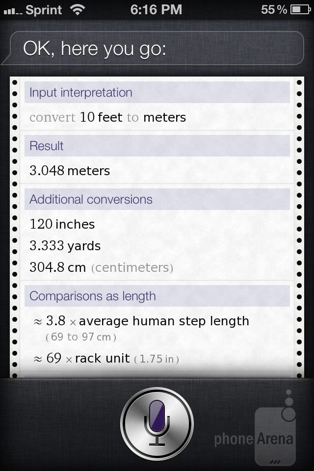Apple iPhone 4S – Siri feature - PhoneArena
