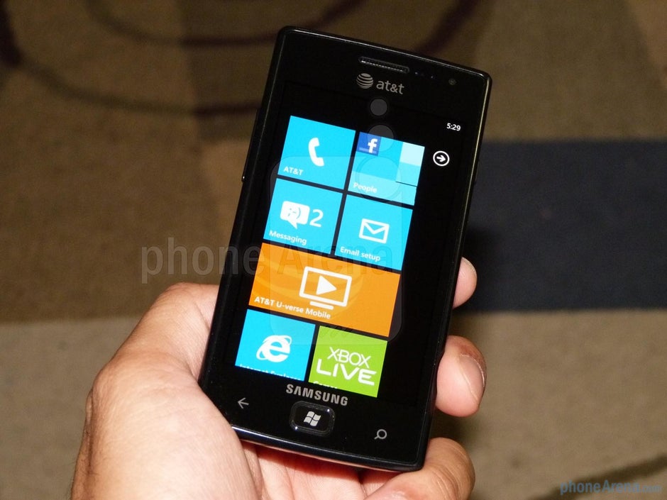 Samsung Focus Flash unboxing and hands-on | PhoneArena reviews - PhoneArena