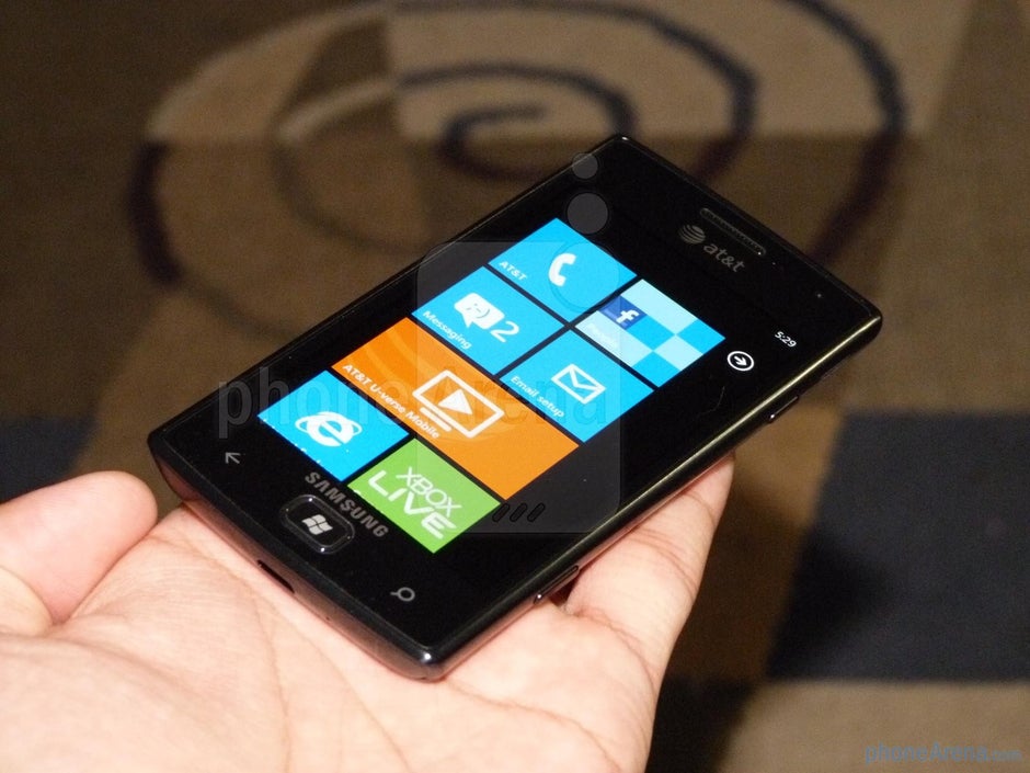 Samsung Focus Flash unboxing and hands-on | PhoneArena reviews - PhoneArena