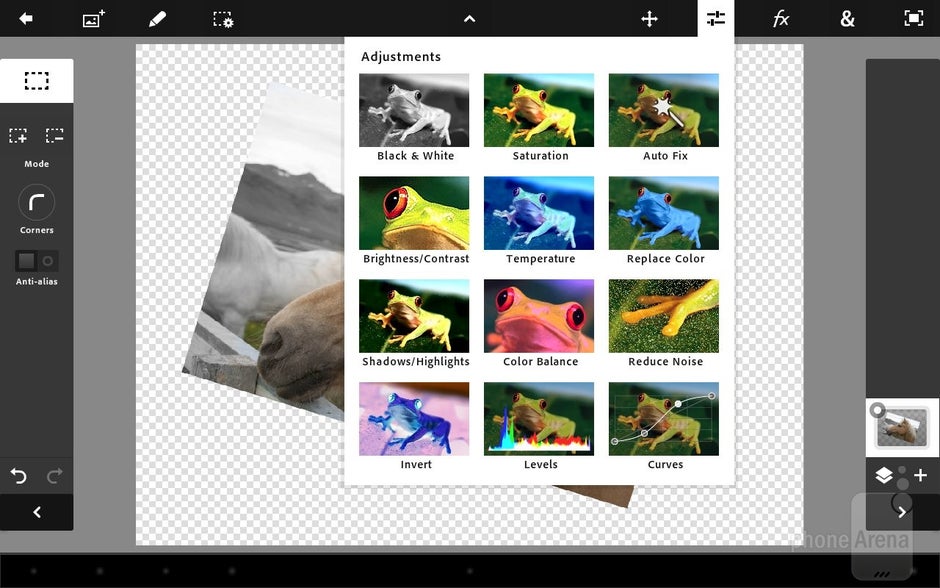 Adobe Photoshop Touch for Android Review - PhoneArena