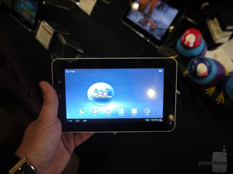 ViewSonic G70, E70 and E100 Android tablets Hands-on Review ...
