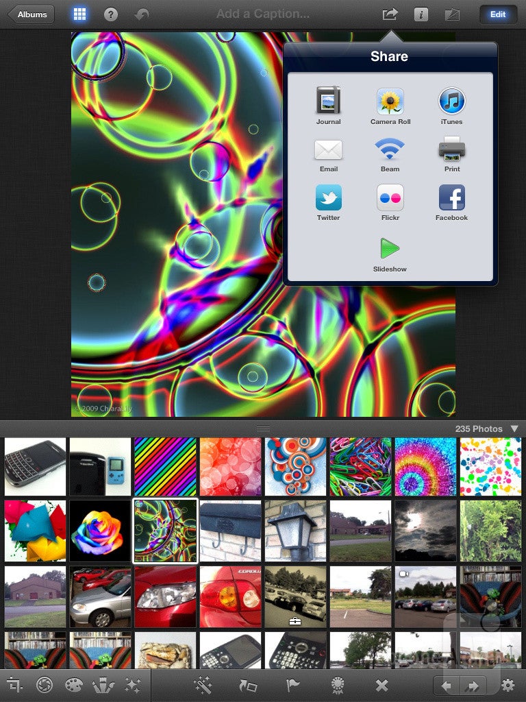 iPhoto for iPad Review - PhoneArena
