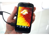 T-Mobile myTouch QWERTY smartphone made by Huawei taken for a photo ...