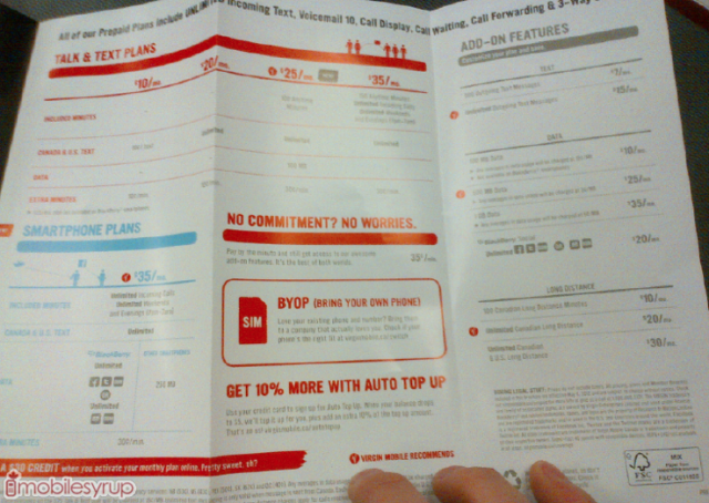 New Virgin smartphone and pre-paid plans set to take over May 9th ...
