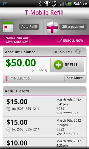 T-Mobile's prepaid customers with Android phones get the Refill app for ...