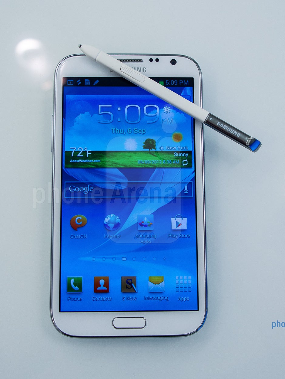 Samsung GALAXY Note II hands-on | PhoneArena reviews - PhoneArena