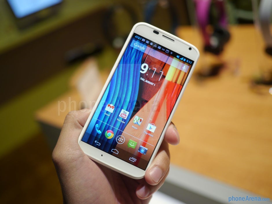 Motorola Moto X hands-on | PhoneArena reviews - PhoneArena