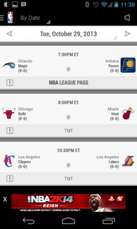 NBA Game Time app gets UI refresh in time for opening day - PhoneArena