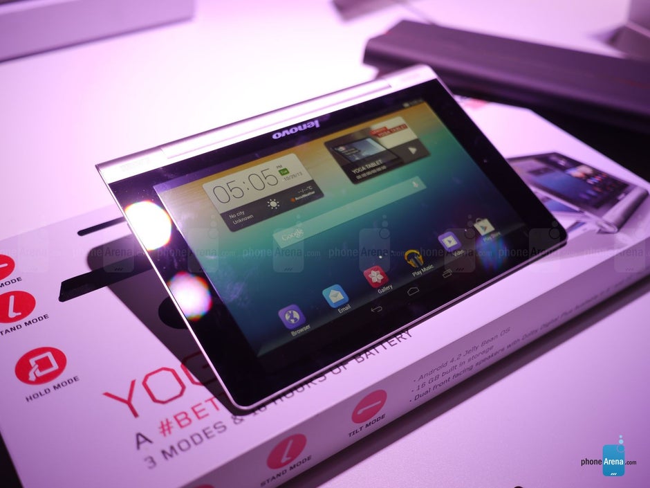 Lenovo Yoga Tablet 8-inch hands-on | PhoneArena reviews - PhoneArena