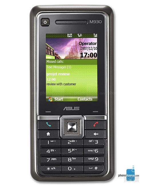 Asus M930 Full Specifications - PhoneArena