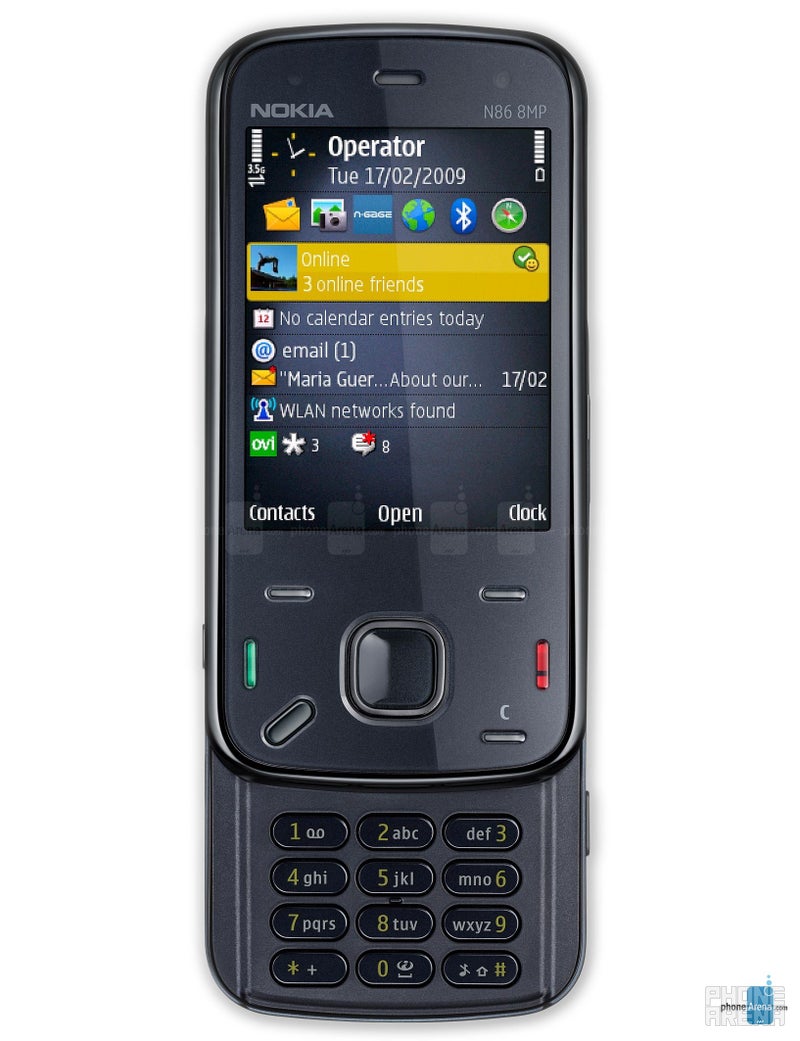 Nokia N86 8MP specs - PhoneArena