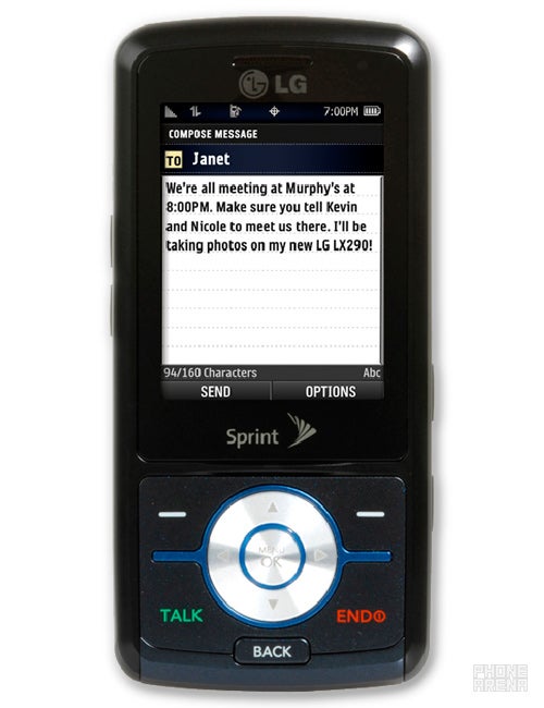 LG LX290 Full Specifications - PhoneArena