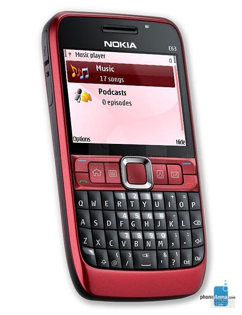 Nokia E63 specs - PhoneArena