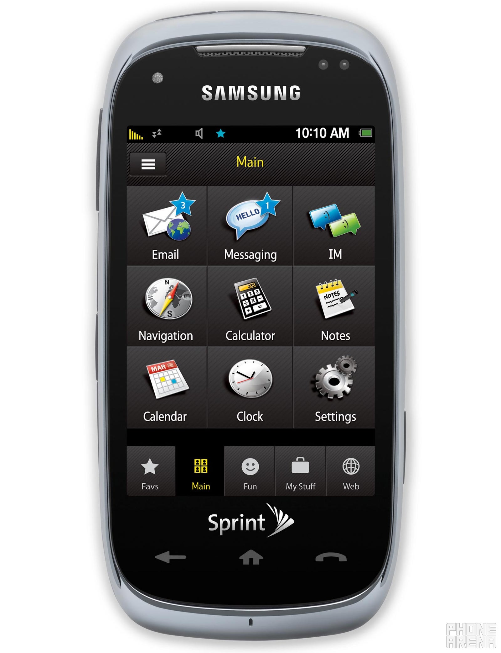 Samsung Instinct HD specs - PhoneArena