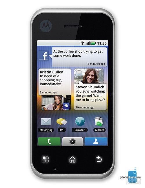 Motorola BACKFLIP Full Specifications - PhoneArena
