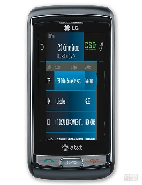 LG Vu Plus Full Specifications - PhoneArena