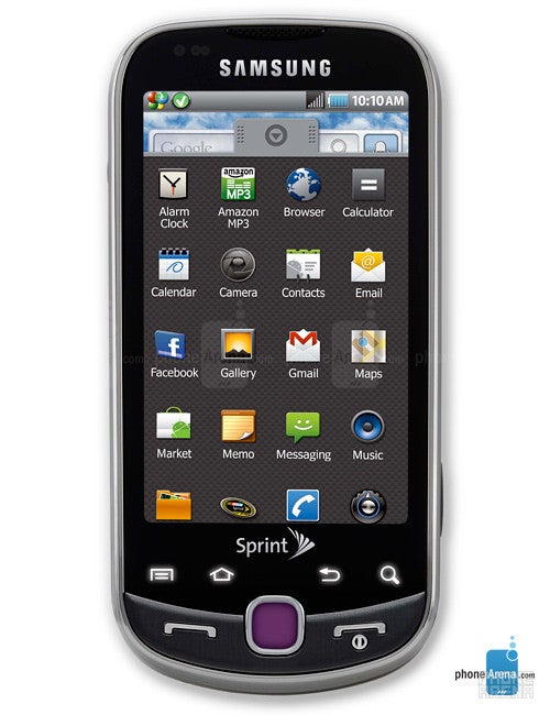 Samsung Intercept Full Specifications - PhoneArena