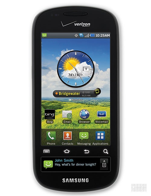Samsung Continuum Full Specifications - PhoneArena