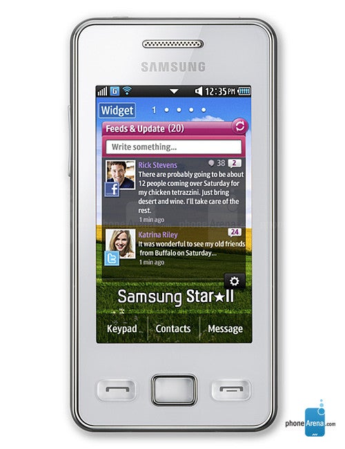 Samsung Star II specs - PhoneArena