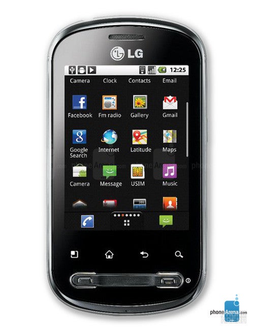 LG Optimus Me P350 Full Specifications - PhoneArena