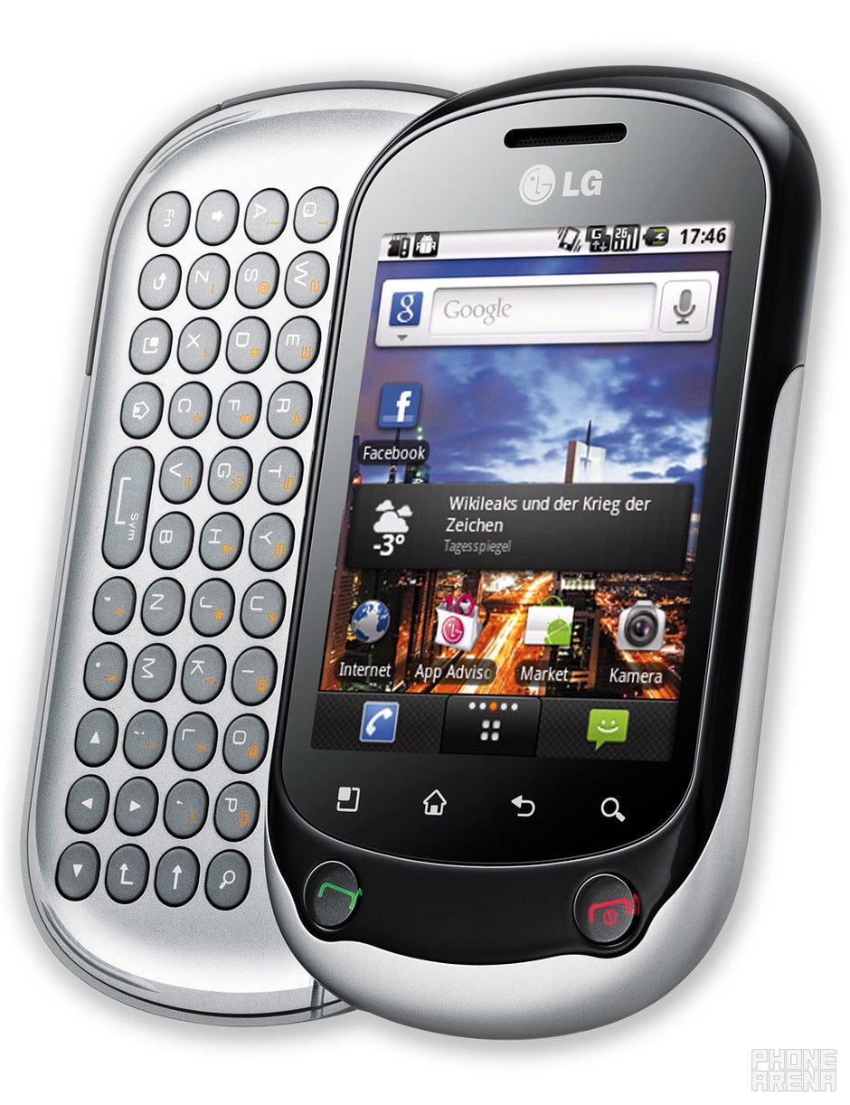 LG Optimus Chat Full Specifications - PhoneArena