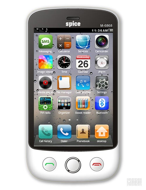 Spice Mobile M-6868 Full Specifications - PhoneArena