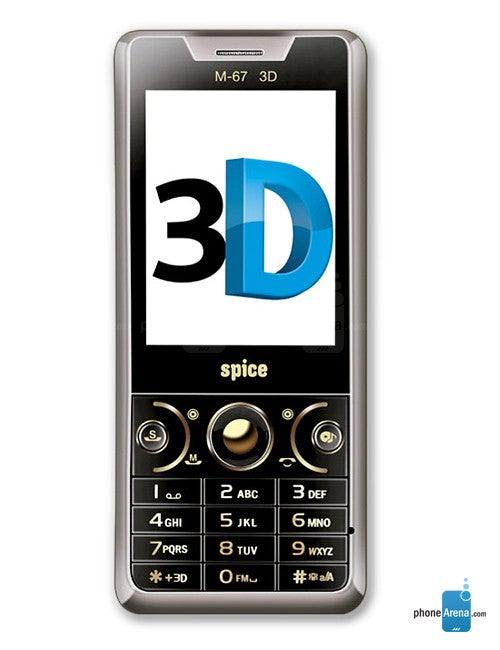 Spice Mobile M-67 3D specs - PhoneArena