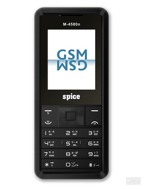 Spice Mobile M-4580n specs - PhoneArena
