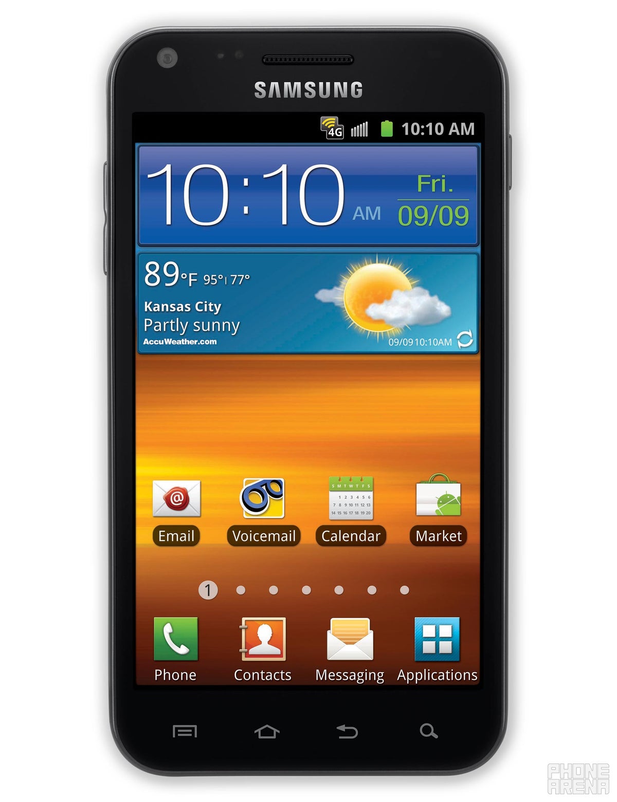 Samsung Epic 4G Touch specs - PhoneArena
