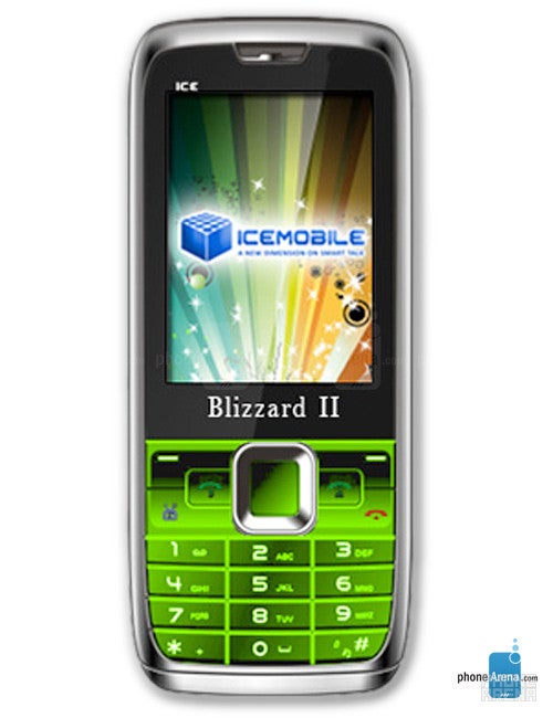 ICEMOBILE Blizzard II Full Specifications - PhoneArena