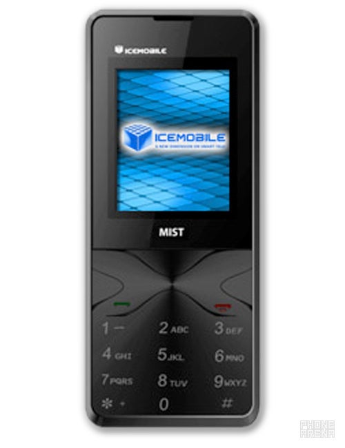 ICEMOBILE Mist Full Specifications - PhoneArena