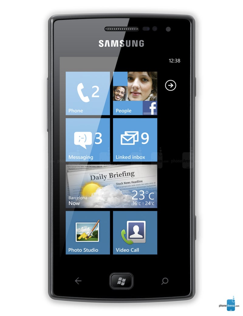 Samsung Omnia W specs - PhoneArena
