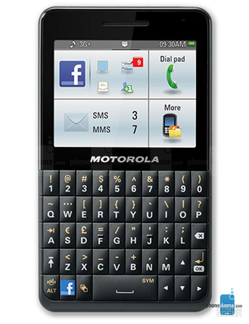 Motorola MOTOKEY SOCIAL Full Specifications - PhoneArena