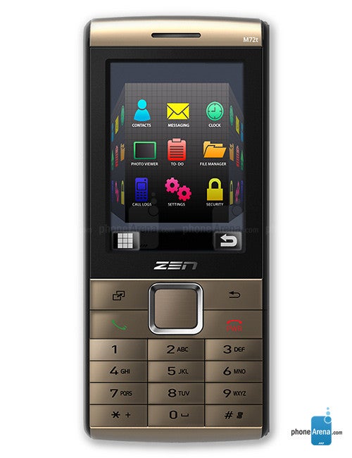 Zen Mobile M72t specs - PhoneArena