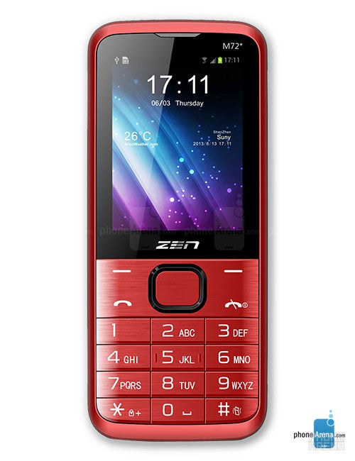 Zen Mobile M72 Star specs - PhoneArena