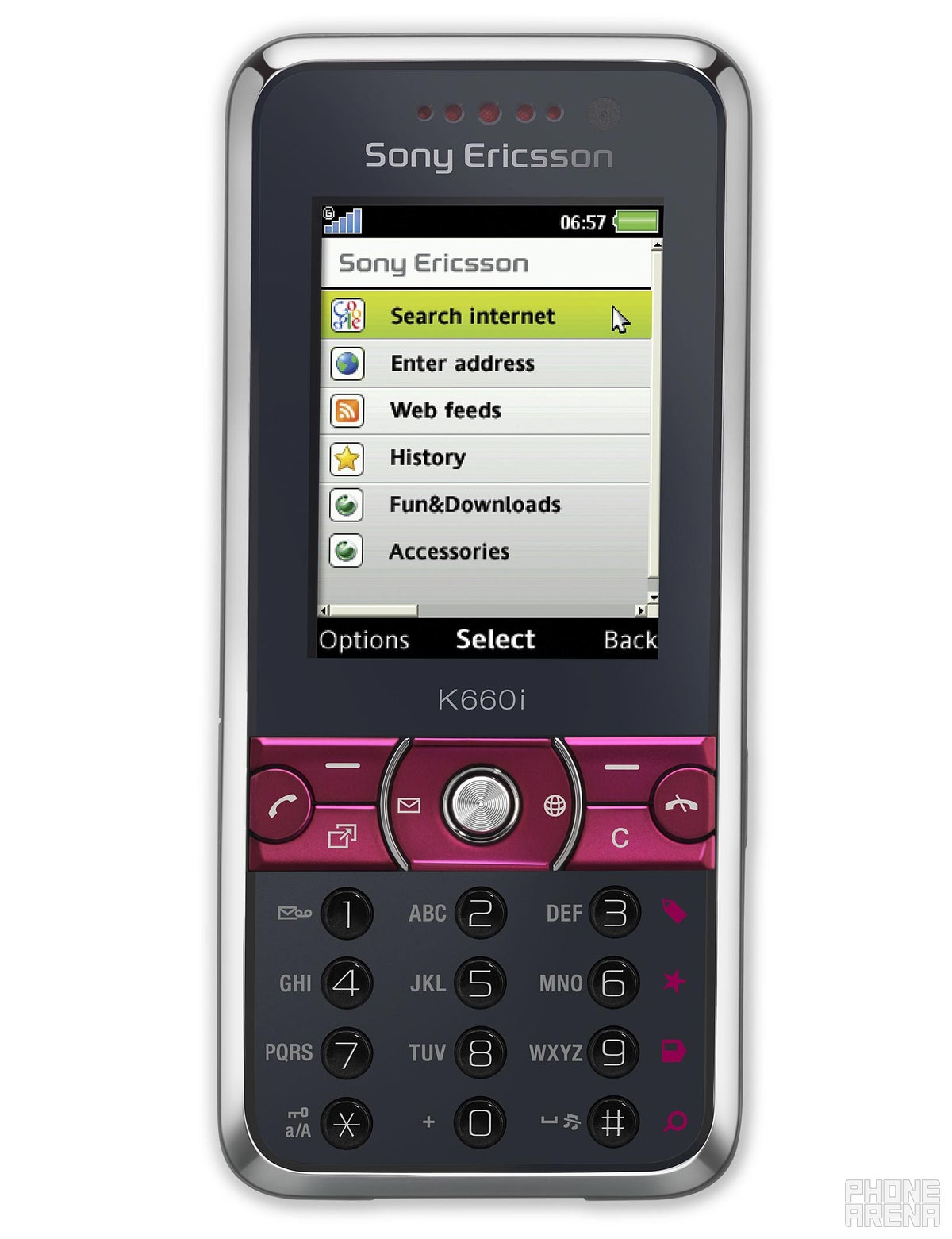 Sony Ericsson K660 specs - PhoneArena