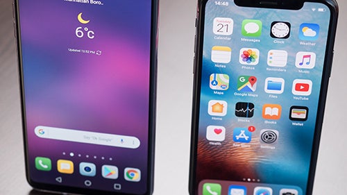 Apple iPhone X vs LG V30 - PhoneArena