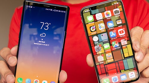 Samsung Galaxy Note 9 vs Apple iPhone X - PhoneArena