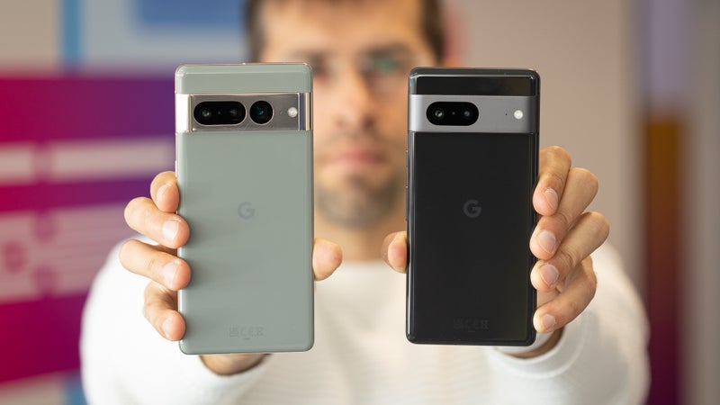 Google Pixel 7 Pro vs Pixel 7 - PhoneArena