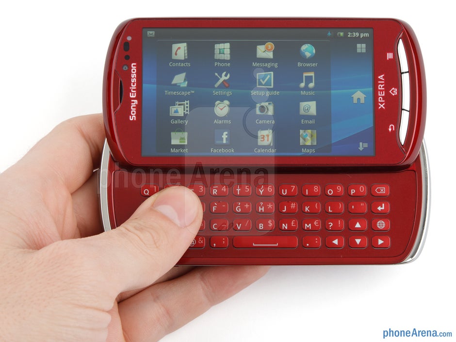Sony Ericsson Xperia pro Review - PhoneArena
