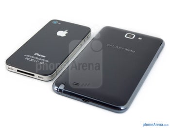 Samsung Galaxy Note LTE vs Apple iPhone 4S - PhoneArena