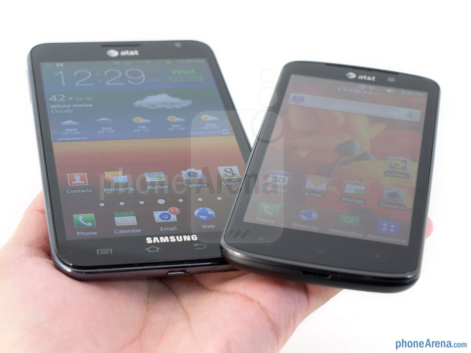 Samsung Galaxy Note LTE vs LG Nitro HD - PhoneArena