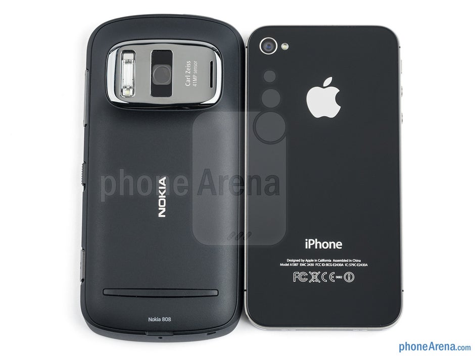 Nokia 808 PureView vs Apple iPhone 4S - PhoneArena