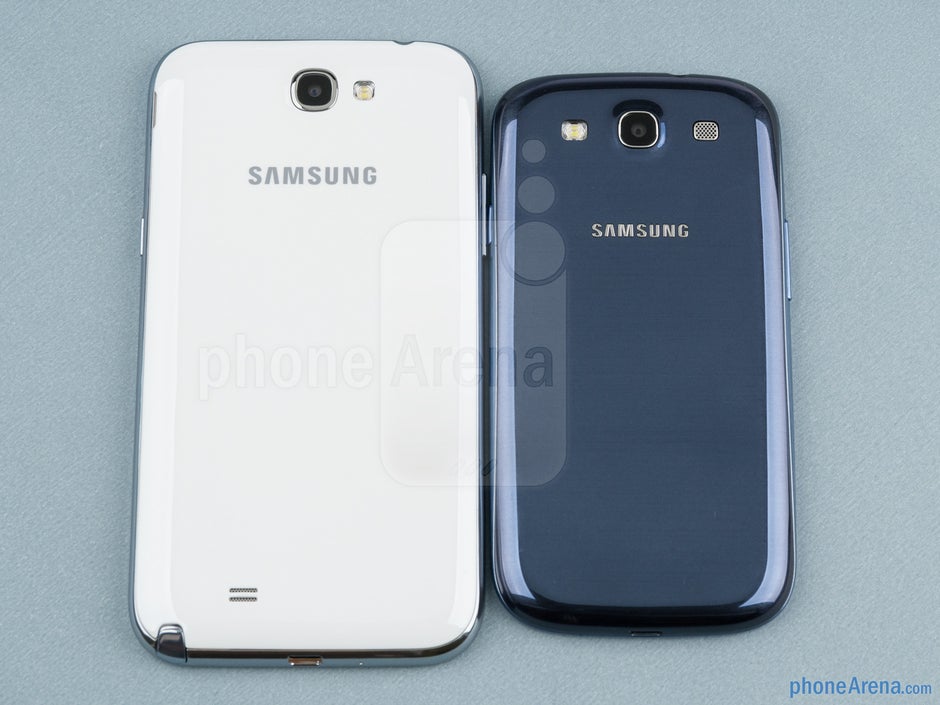 Samsung Galaxy Note II vs Galaxy S III - PhoneArena