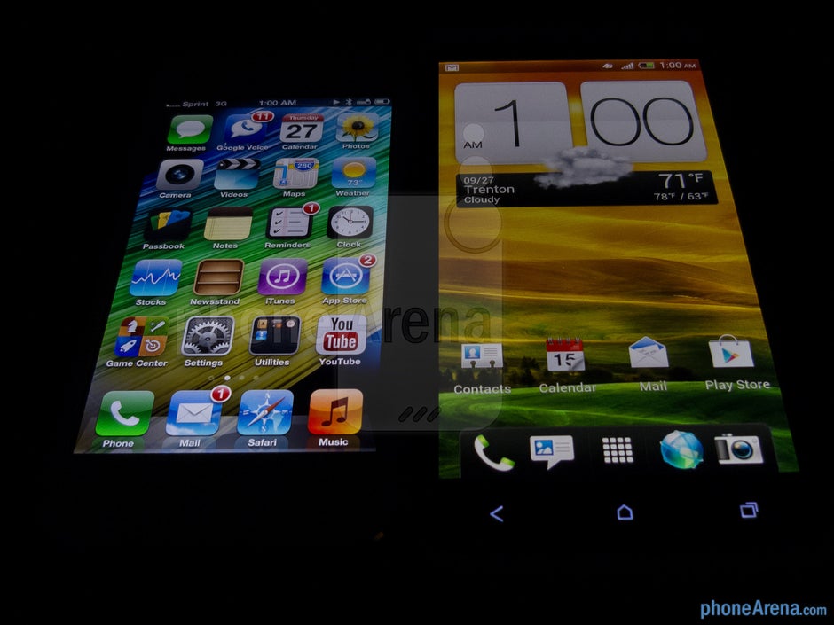 Apple iPhone 5 vs HTC One X - PhoneArena
