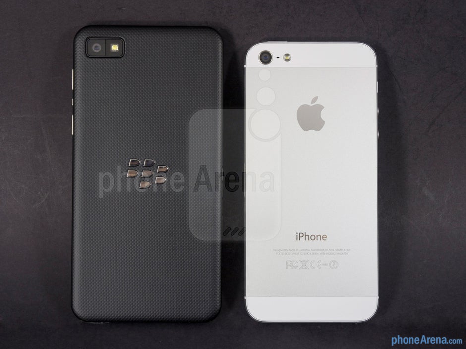 BlackBerry Z10 vs Apple iPhone 5 - PhoneArena
