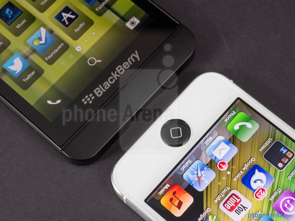 BlackBerry Z10 vs Apple iPhone 5 - PhoneArena