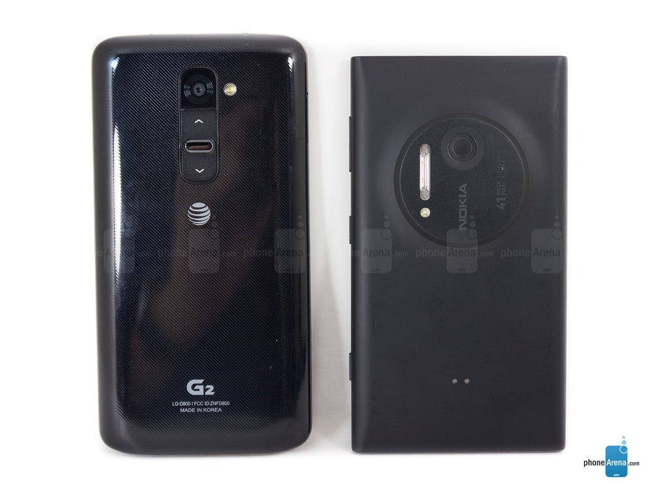 LG G2 vs Nokia Lumia 1020 - PhoneArena