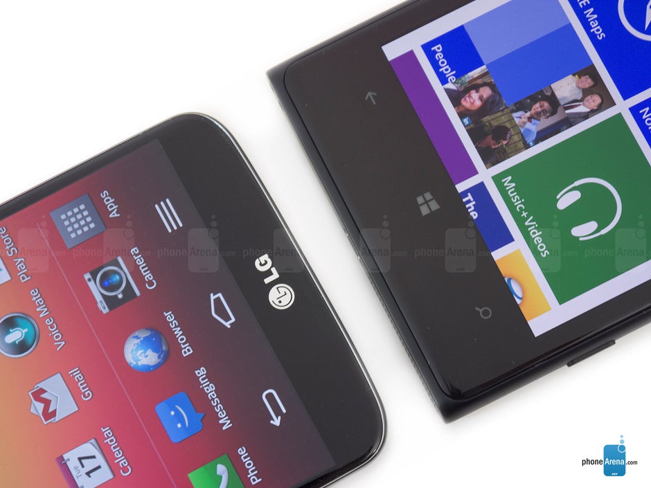 LG G2 vs Nokia Lumia 1020 - PhoneArena